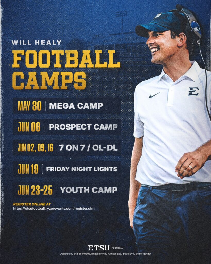 Mega Camp (Football) - May 30 - Johnson City, TN